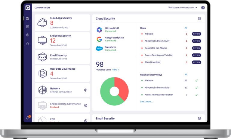 Modular Cybersecurity Platform | Coro Cybersecurity