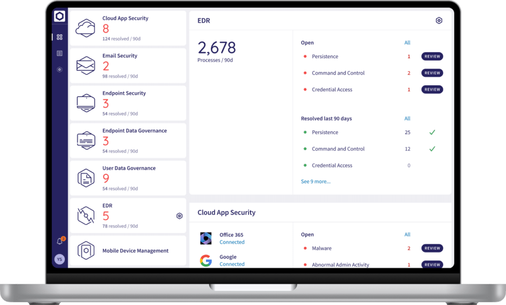 Cybersecurity Modules | Coro Cybersecurity