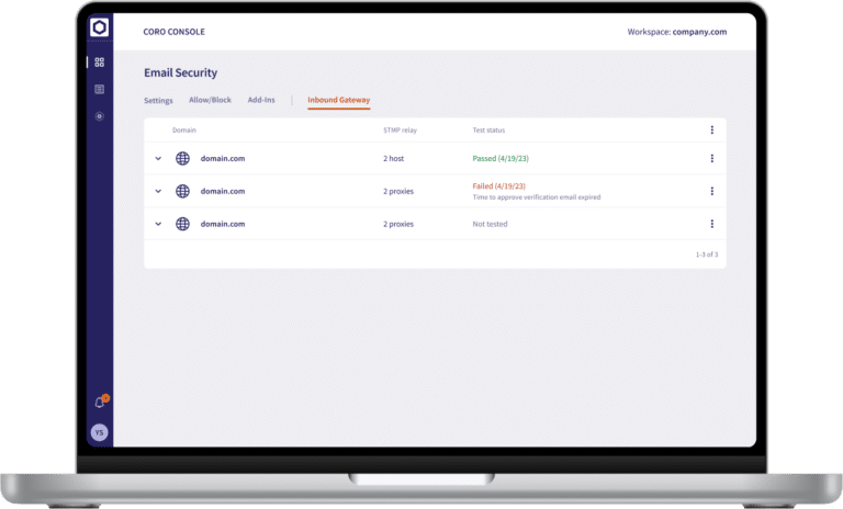 Cybersecurity Modules | Coro Cybersecurity